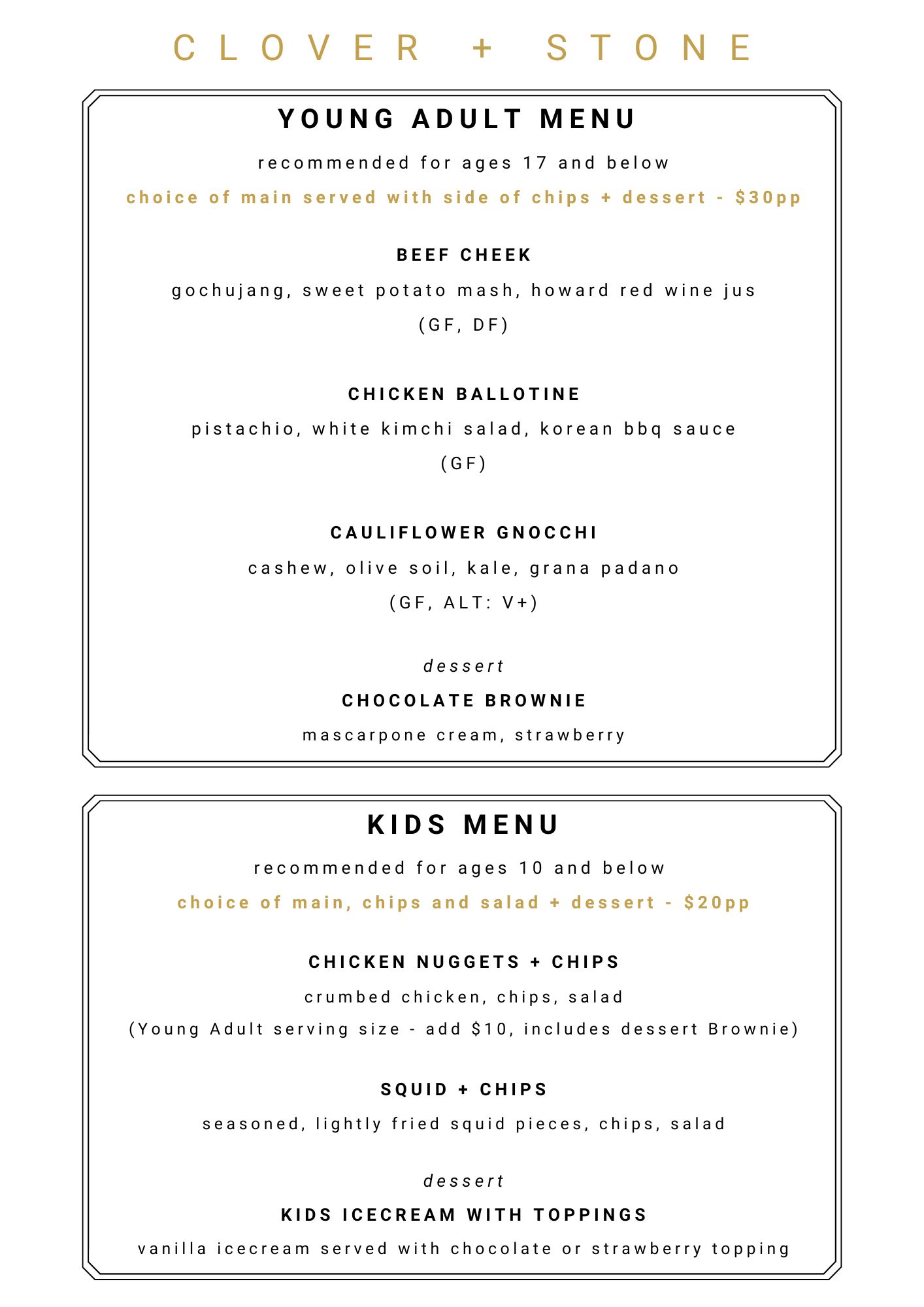 Clover + Stone Restaurant | Howard Vineyard